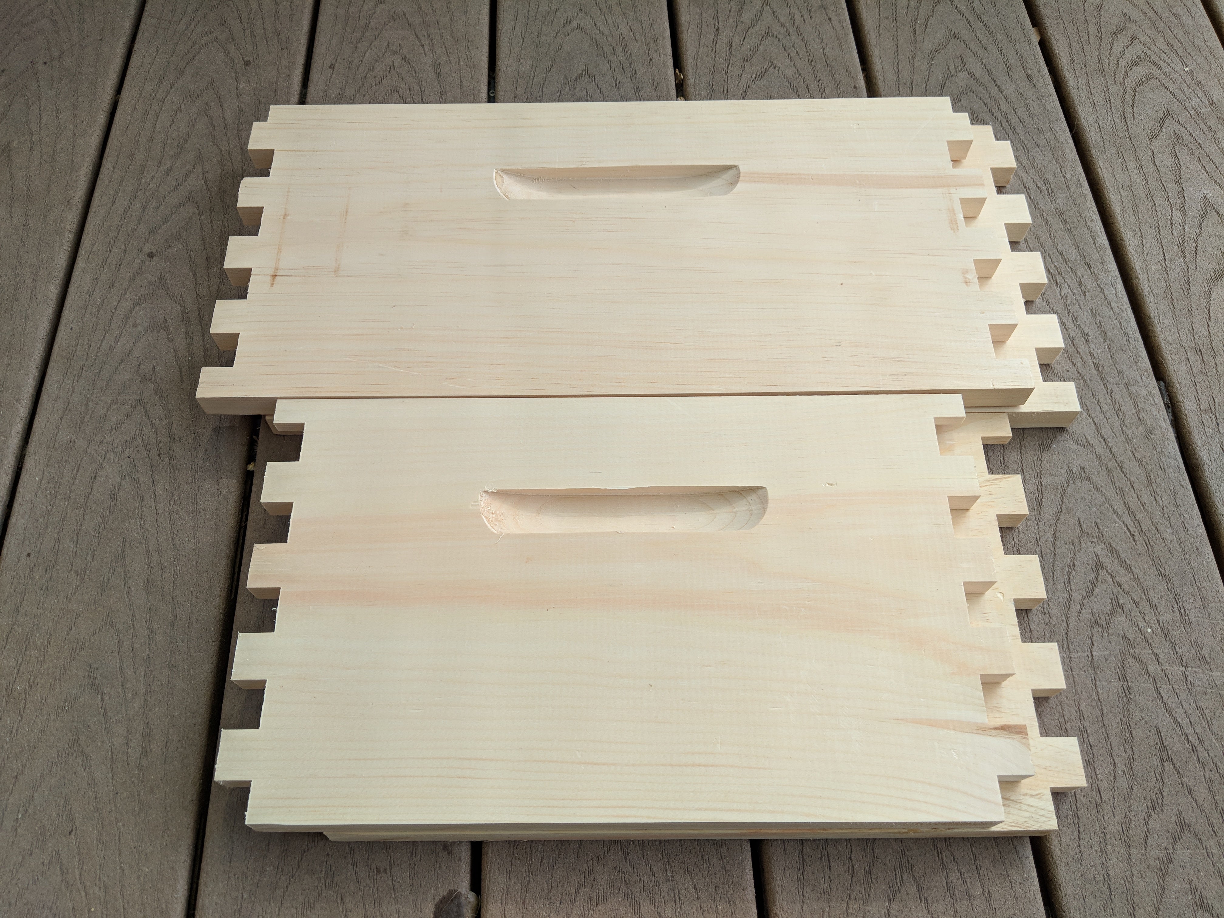 Deep Box Unassembled - Select Pine – Homer's Honeybee